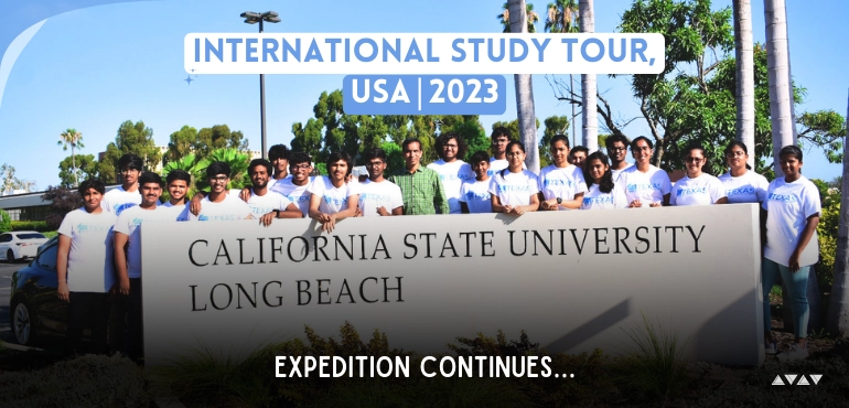 TIA students at the University of Southern California | USA Study Tour 2023