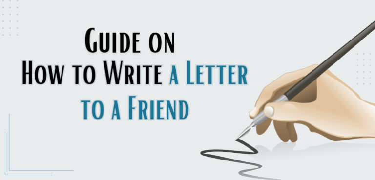 How to Write a Letter to a Friend: A Step-by-Step Guide for Class 10 ...