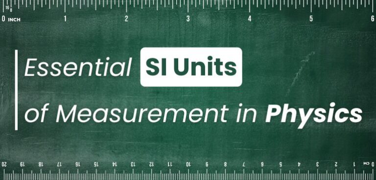 List of Important SI Units of Measurement in Physics
